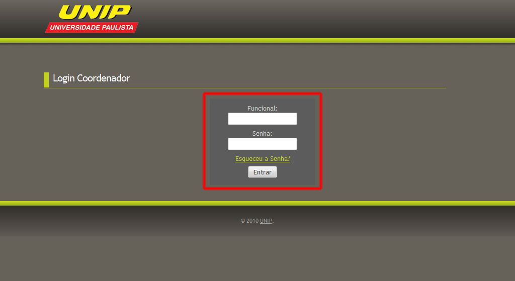 Análise Curricular | Unip